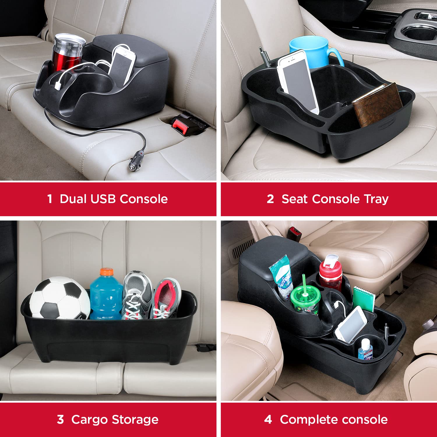Rubbermaid RM Console Combo (USB)