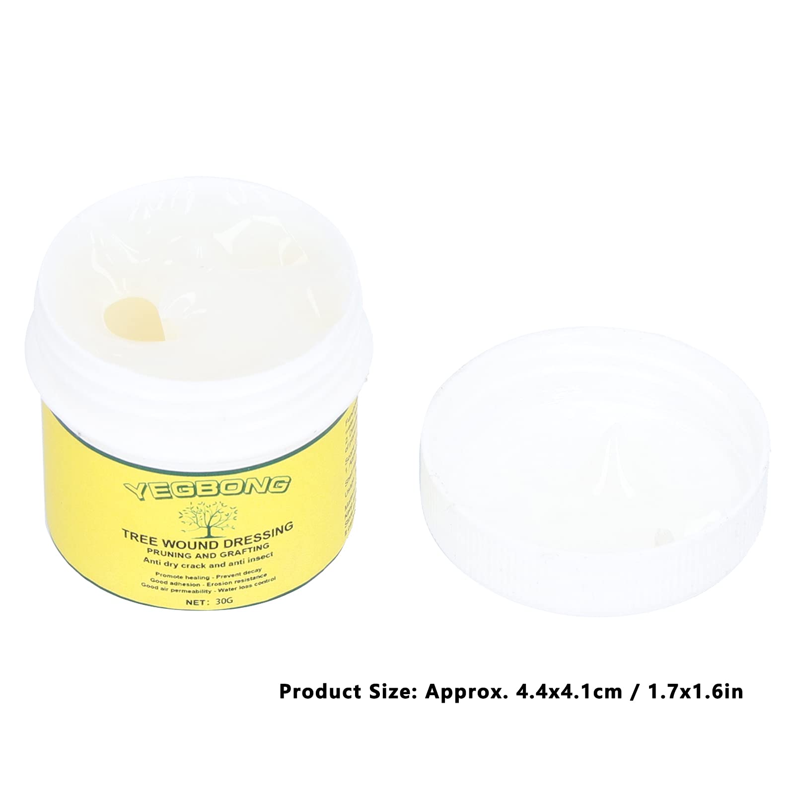 Garden Bonsai Plant Healing Paste, Tree Wound Pruning Sealer Bonsai Pruning Cutting Paste, Plants Wound Dressing for Garden Plant Grafting and Wound Treatment, Help Trees Recover Quickly ,30g
