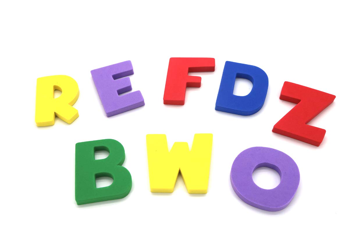 MBJelir Bath Foam Toys Stick Letters and Numbers for Baby -36pcs Set,Full Set Floating Waterproof Bathroom Alphabet Toys, Bathtub Educational Toy, Promotes Reading and Counting