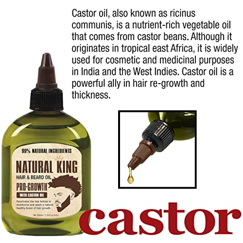 SFC Natural King Pro-growth Castor Hair & Beard Oil 7.1 oz