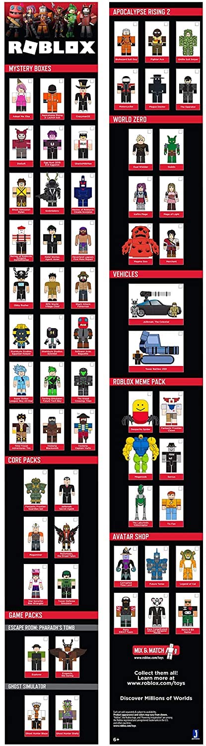 Roblox Celebrity Collection - Fantastic Frontier: Gold Corrupted Knight + Two Mystery Figure Bundle [Includes 3 Exclusive Virtual Items]