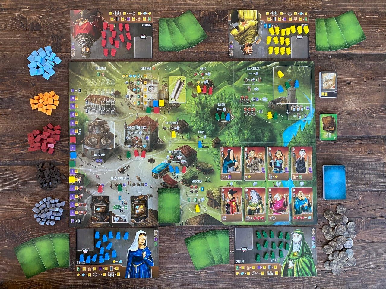 Renegade Game Studios Architects of the West Kingdom Game for 1-5 Players Aged 12 & Up