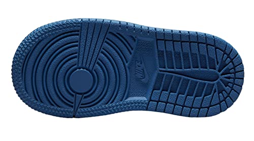 Jordan Baby Boy's Jordan 1 Retro High OG (Infant/Toddler) Dark Marina Blue/Black/White 4 Toddler M