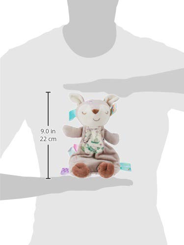 Taggies Lovey Soft Toy, 11-Inches, Flora Fawn