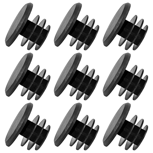 Coasta 100 Pcs Handlebar Bar End Plugs Plastic Bike Handlebar Bar End Caps for Road Mountain Bike Bicycle