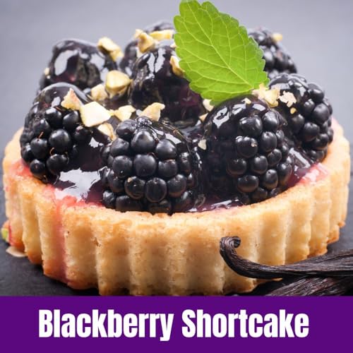 Door County Coffee - Spring & Summer Seasonal Blend - Blackberry Shortcake, Blackberry Shortcake Flavored Ground Coffee - Medium Roast, 8 oz Bag