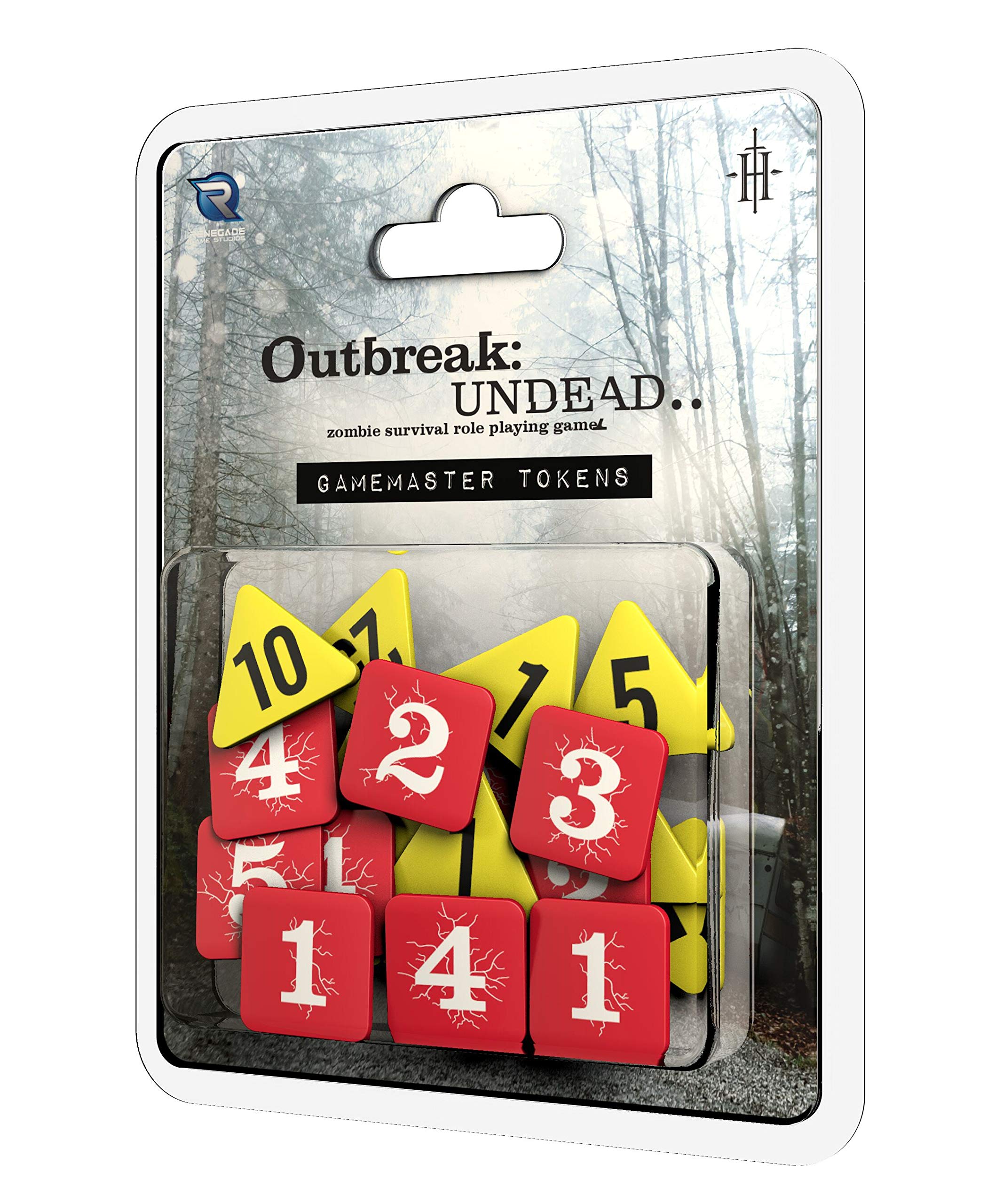 Renegade Game Studios Outbreak Undead 2ND Edition Gamemaster's Tokens