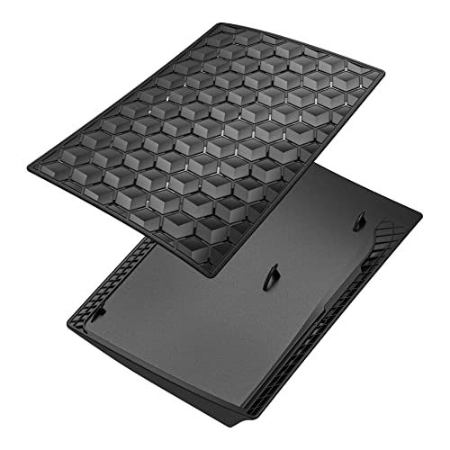 Faceplate Panels for PS5 Hard Shockproof Cover PS5 Skins Shell Panels for PS5 Disc Version Console, Anti-Scratch Dustproof