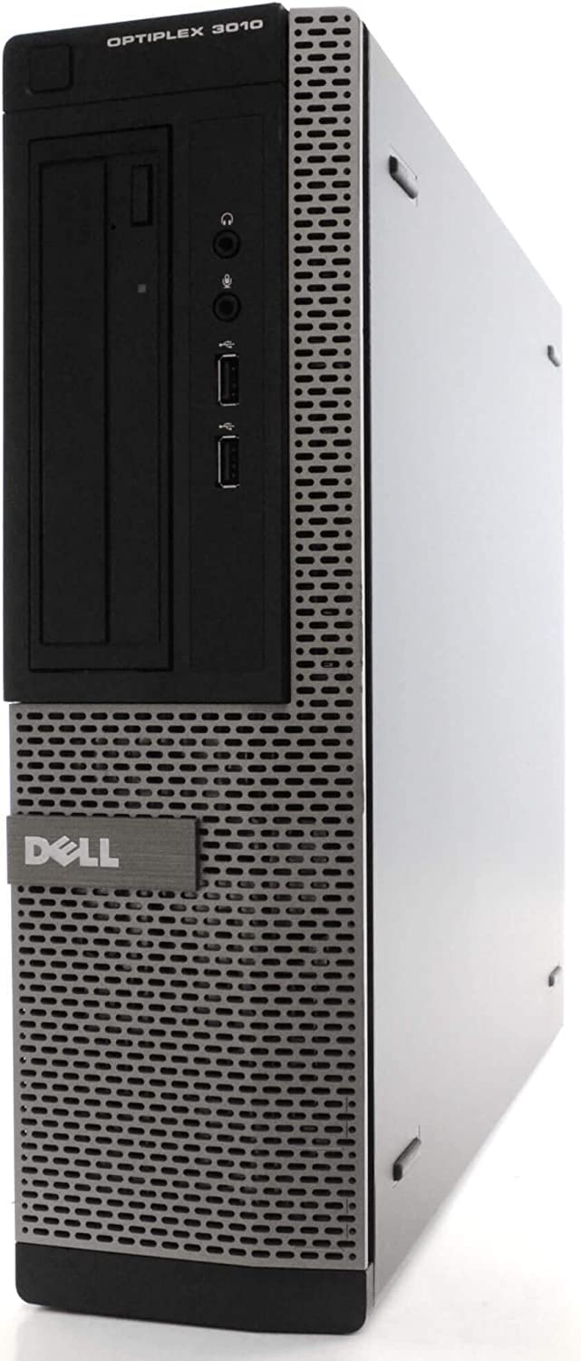 Dell Optiplex 3010 Desktop Computer - Intel Quad Core i5 3.2-GHz, 8GB RAM, 500GB HDD, DVD, Keyboard, Mouse, WiFi, Windows 10 Pro, Microsoft Office 365 Subscription (Renewed)