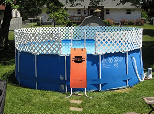 Grandma's Child Saver - Expert Pool Safety - Pool Ladder Guard - Child Protector - Prevent Drowning, Orange