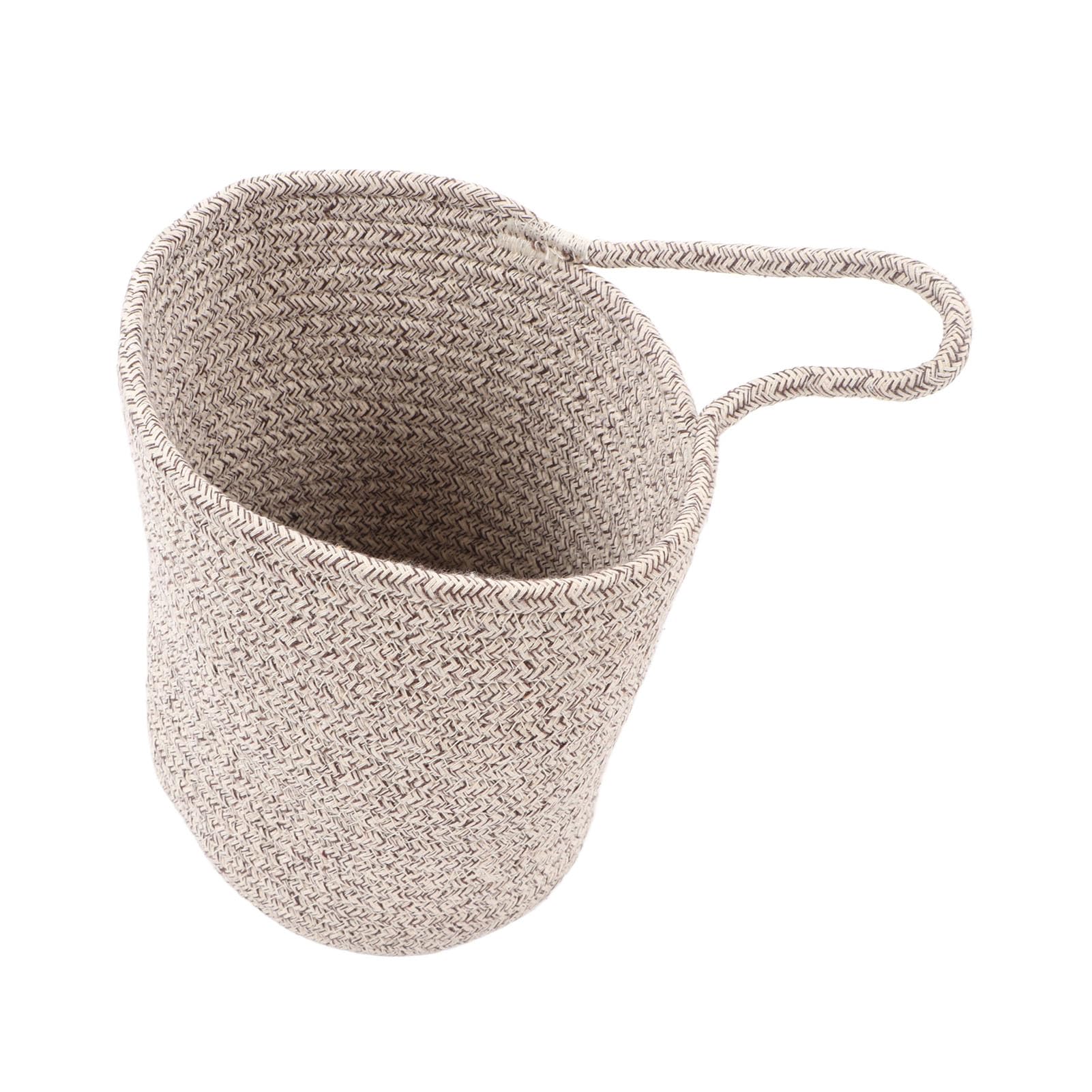 Cotton Rope Basket, Extra Large Blankets Basket for Sundries for Living Room (Type C)