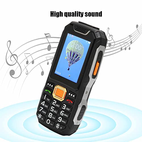 fo sa Rugged Phone Unlocked, Dual SIM Dual Standby Mini Rugged Cell Phone Outdoor Waterproof Rugged Mobile Phone Feature Phone, 13800 mAh Big Battery,Strong Flashlight, Large Speaker,Big Buttons