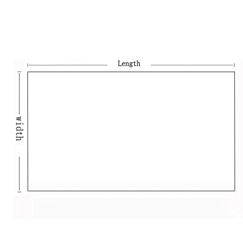 Clear PVC Desk Chair Mat 1.5mm Transparent Floor Protector,Rectangular Vinyl Floor Protector Mat,80/100/120/140cm Wide,Non Slip,Wood/Tile Protection Mat for Office & Home for Office & Home (Color : A