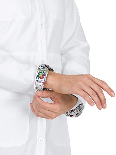 KOI 419 Women's Rebecca Lab Coat White M
