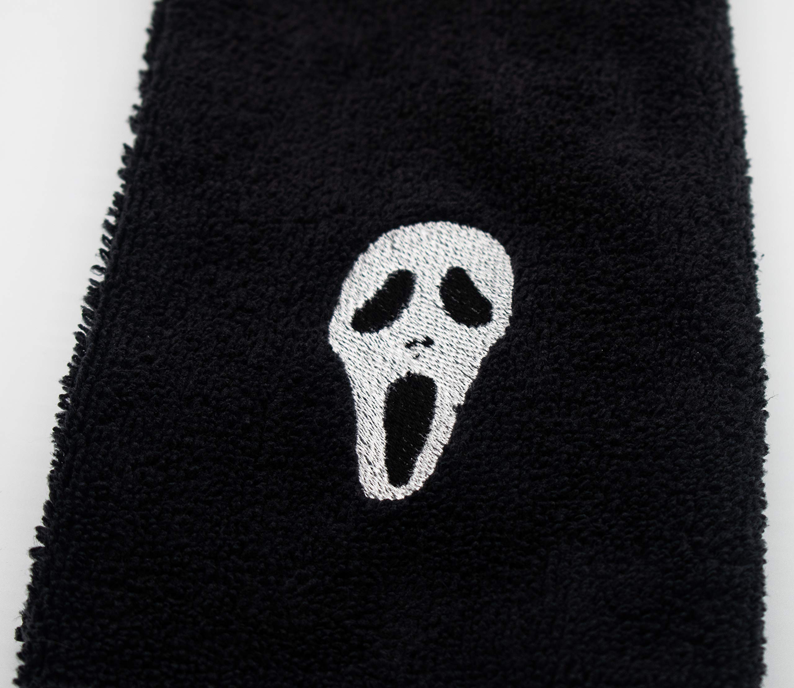 Embroidered Ghostface Hand Towel - Plush and Absorbent