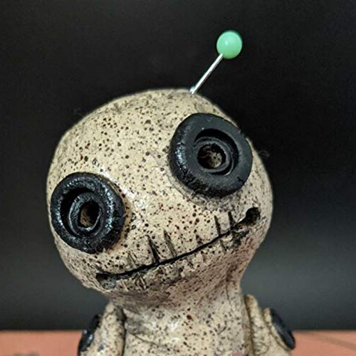 Xianxiang Incense Cone Burner, Voodoo Doll Incense Stick Holder Funny Ceramic Incense Holder Handcrafted Censer Inscent Stick Stand Resin Ornament Handmade Craft for Garden Home Decor