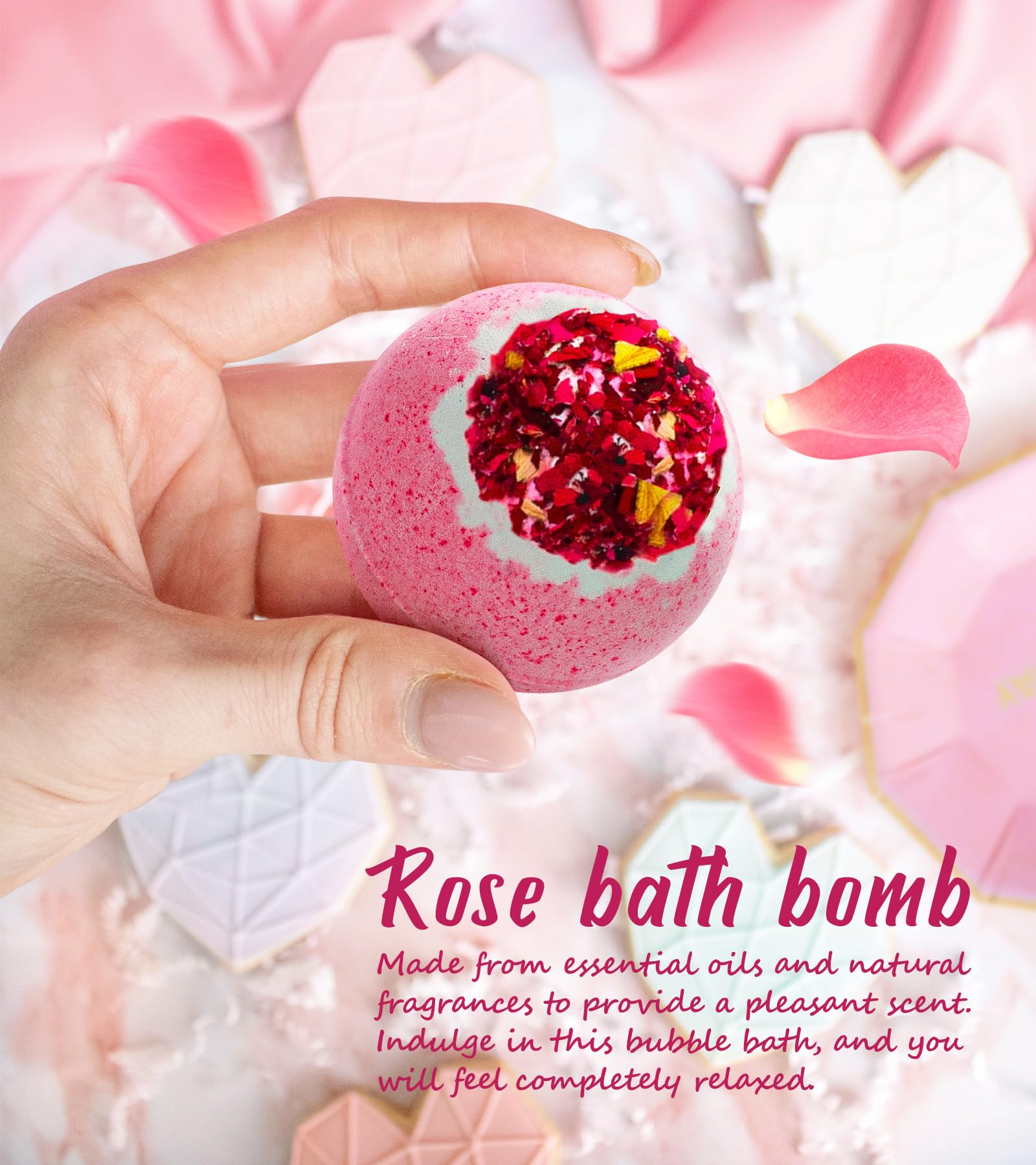 ITABLETAS Birthday Gifts for Women, Mom, Relaxing Spa Gift Set, Unique Gift Basket for Her, Wife Daughter Sister Girlfriend, 30th, 40th, 50th, 60th, 70th Who Have Everything, Creative Birthday Gift
