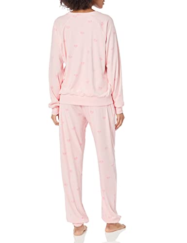 PJ Salvage Loungewear Barbie-Fashions Pajama Pj Set, Pink, S (Women's 4) Apparel