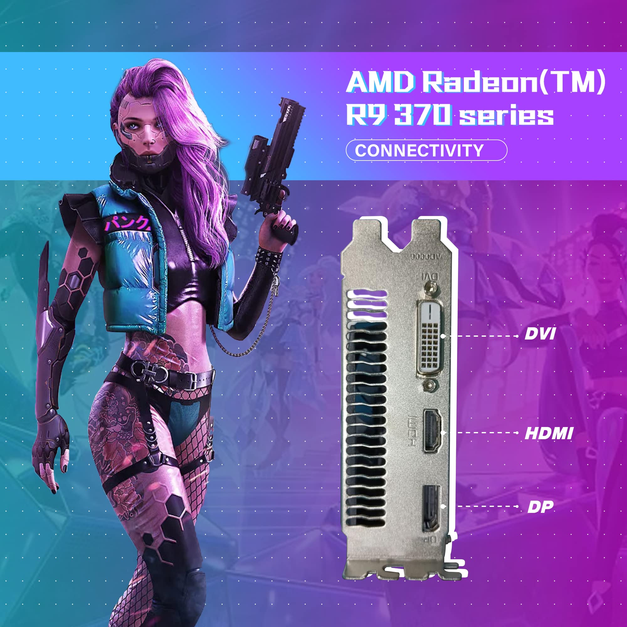 Dell RGB Gaming Desktop PC, Intel Quad I5 up to 3.6GHz, 16GB RAM, Radeon R9 370 4G GDDR5, 512G SSD, DVD, WiFi & Bluetooth, RGB Keyboard & Mouse, Win 10 Pro (Renewed)