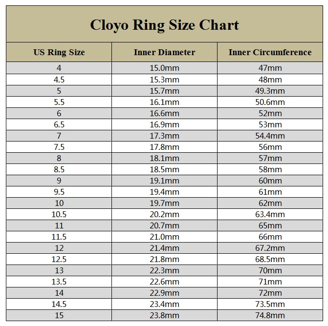 Cloyo Women's Rose Gold Wedding Ring 6mm Stainless Steel Abalone Shell and Square Zircon Inlay Engagement Band Rings Size 9.5