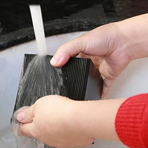 Mekek Activated Carbon Aquarium Filter, Fish Tank Cleaner Cube Honeycomb Structure Charcoal Deodorant Water Purifier, Aquarium Water Purifier Cube for Fish Tank, Ponds Small 10x10x5cm