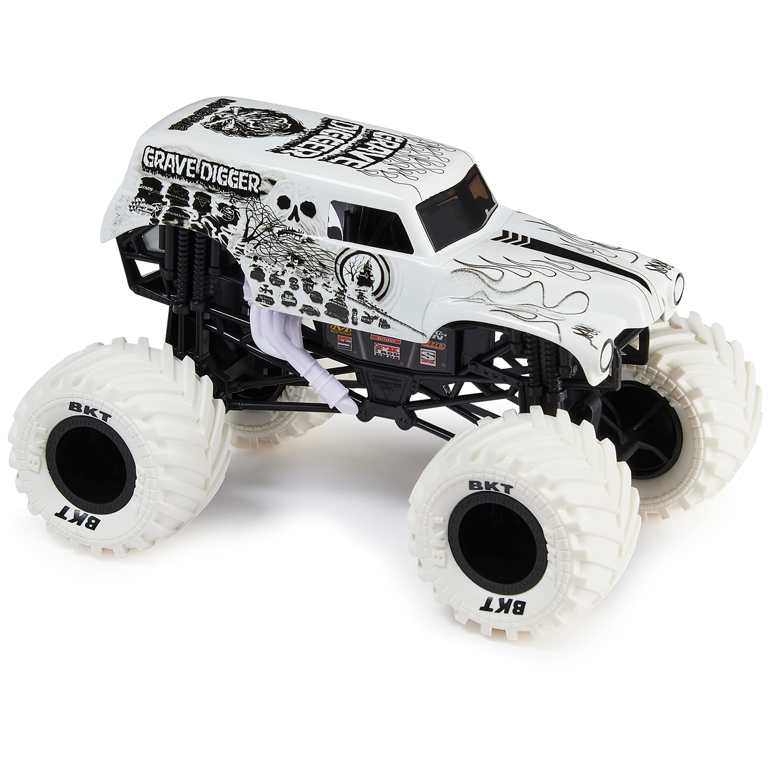 Monster Jam, Official Grave Digger Monster Truck, Collector Die-Cast Vehicle, 1:24 Scale