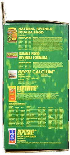 Zoo Med Laboratories SZMFSP4 Green Iguana Food Sampler