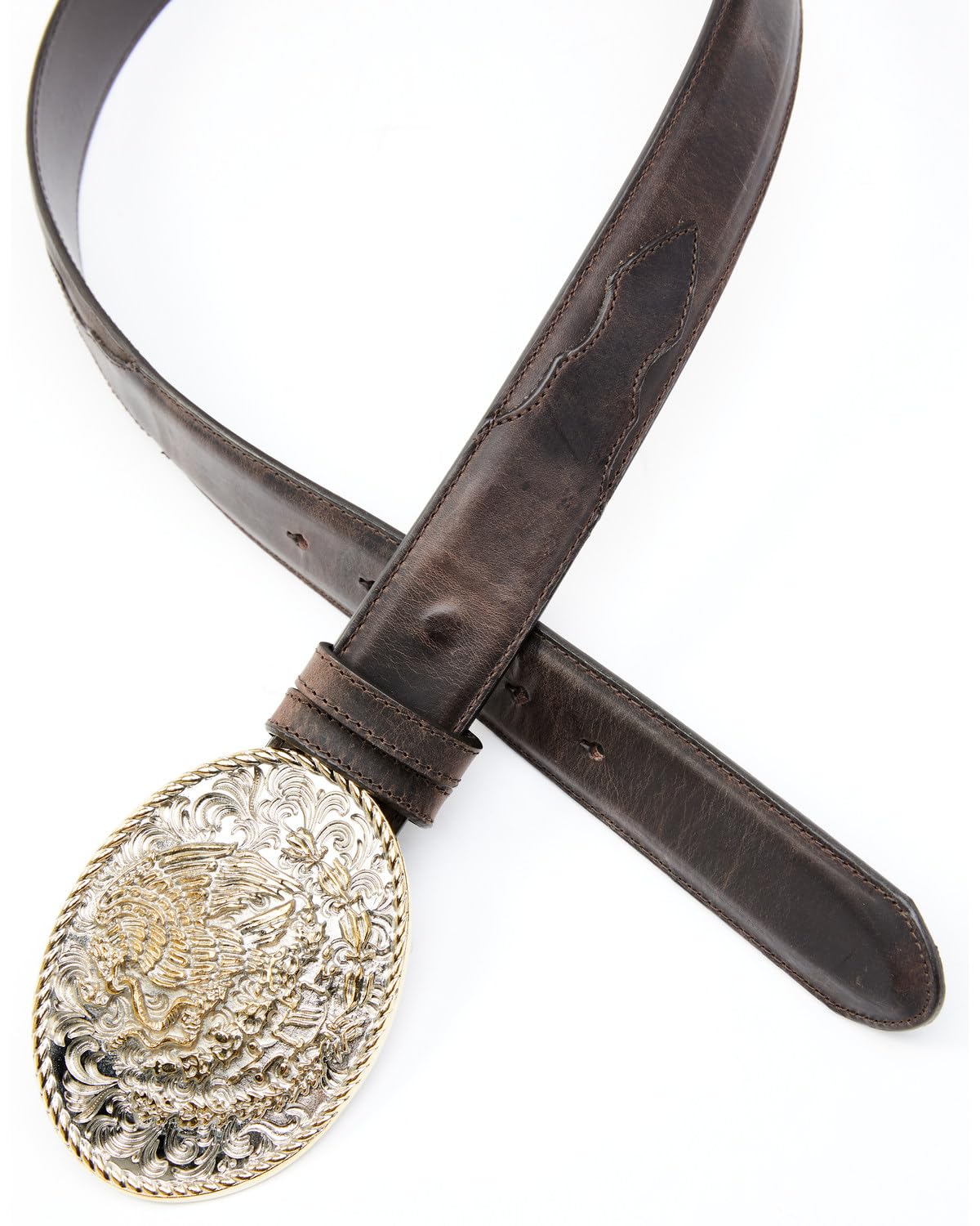 Cody James Men's Two-Tone Mexican Eagle Buckle Belt - CJASU21BT6 46