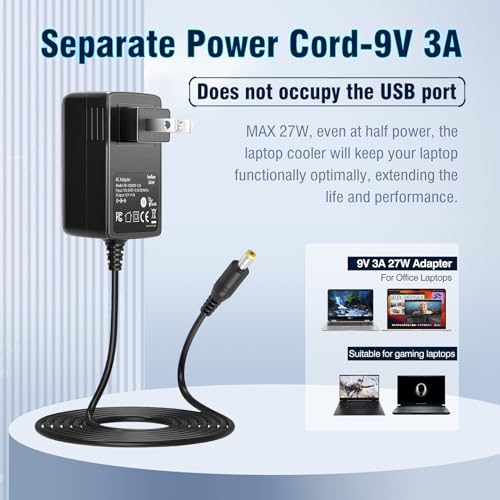 Cooling Pad for Gaming Laptop with Thermoelectric Cooler,8 Fans Powerful Laptop Cooler (Thermoelectric Cooler and 8 Fans)