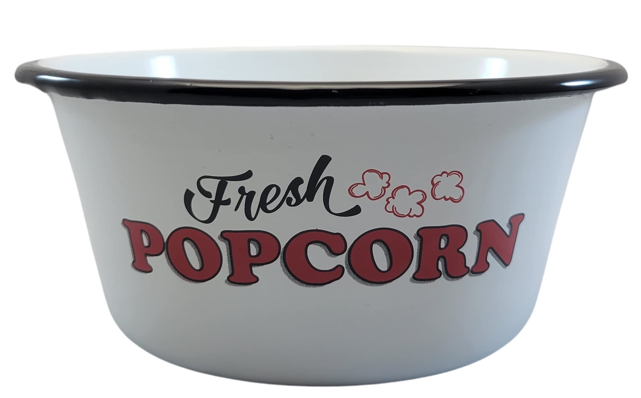 Enamelware - Small Popcorn Bowls (Set of 4)