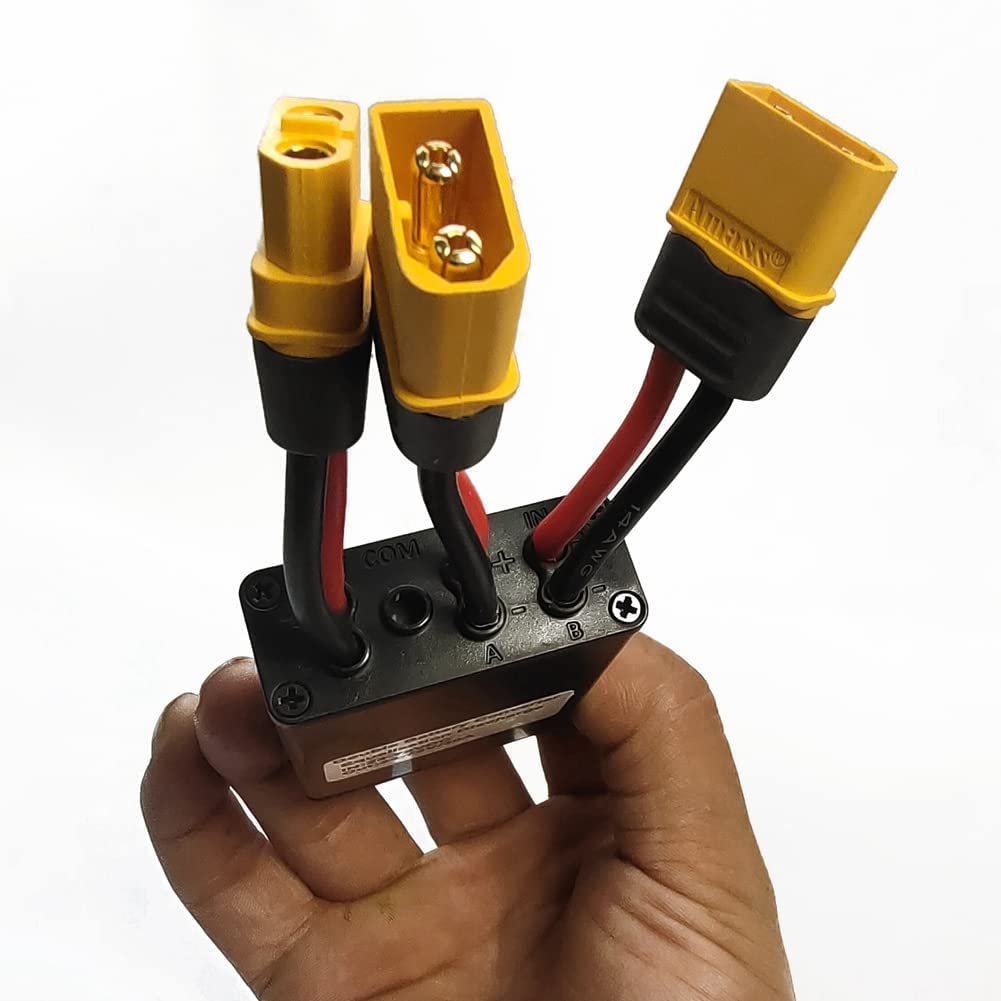 Falygda Dual Battery Connector for Increase The Capacity by Connecting Two Batteries in Parallel Equalization Module (Type2)