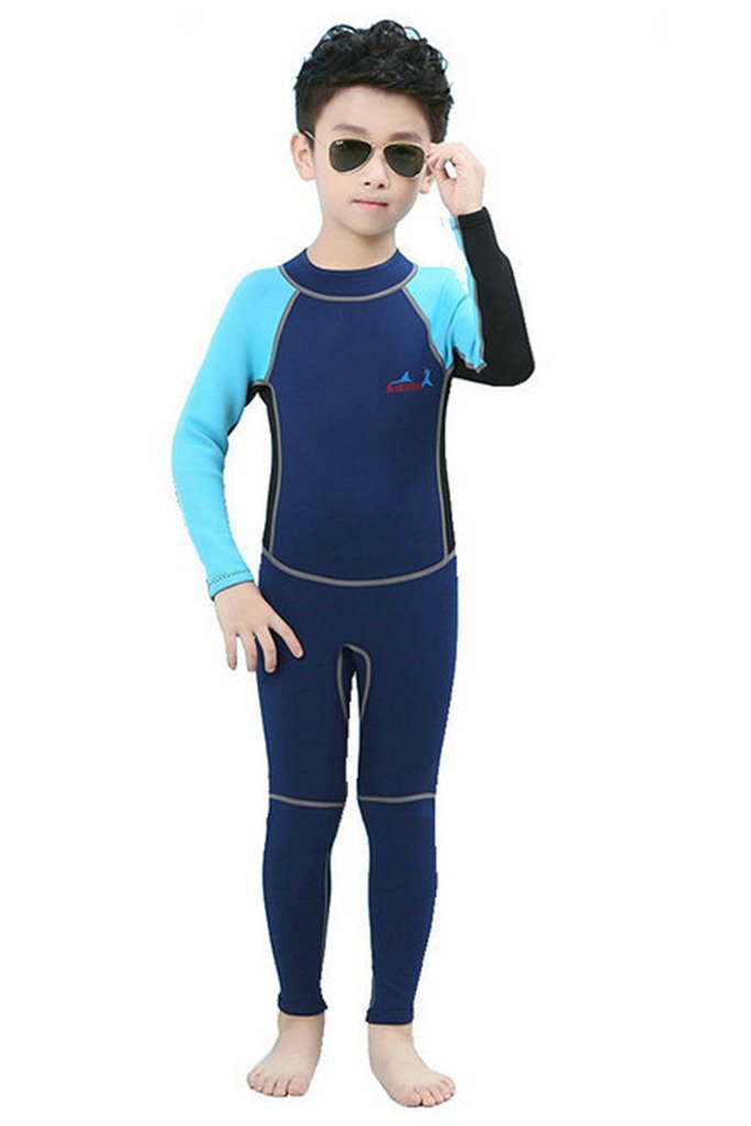Cokar 2mm Neoprene Wetsuit for Kids Boys Girls One Piece Swimsuit (FBA)