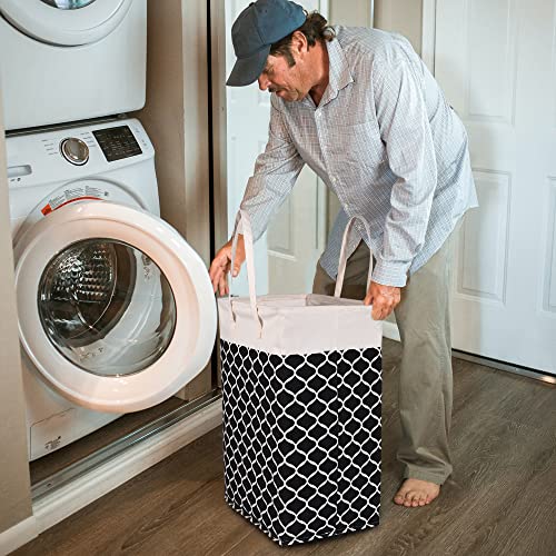 Taprion 75L Laundry Basket, Large Capacity Collapsible Dirty Cloth Hampers Foldable & Waterproof Clothes Hamper for Bedroom, Living Room, Laundry Room