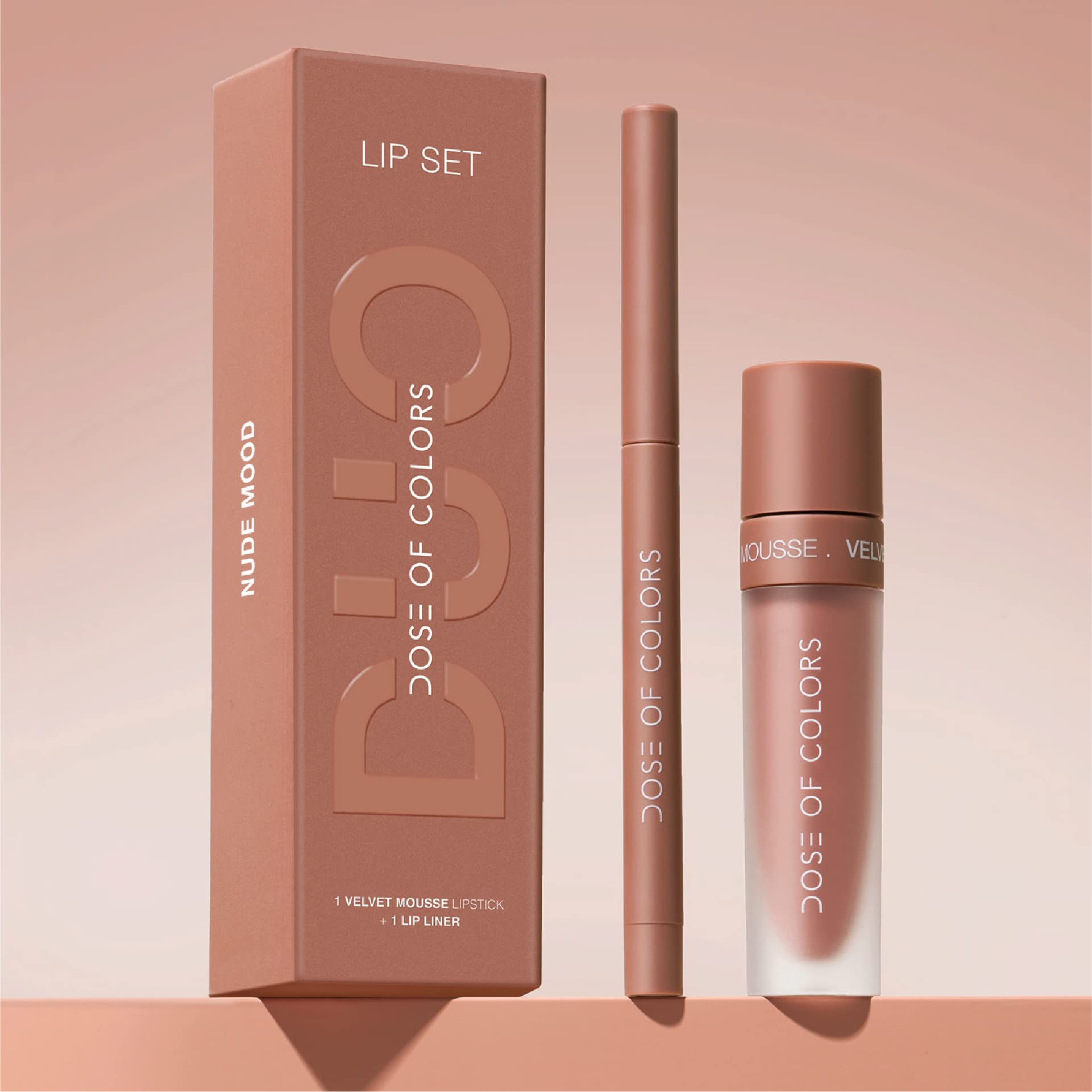 Dose of Colors Lip Set Duos (Nude Mood)