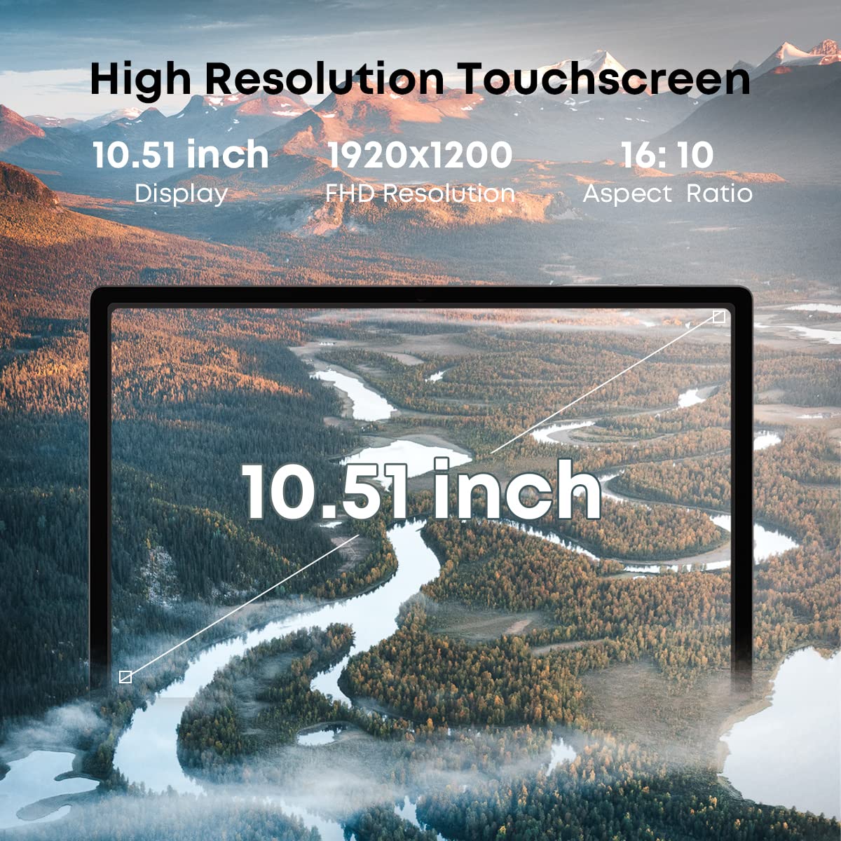 CHUWI HiPad XPro Tablet with Leather Case, Android 12 Tablets, 6GB RAM 128GB ROM, 1TB Expand, 4G LTE Tablets, Unisoc T616, Octa-Core, 13MP+5MP Triple Camera, FHD 1920x1200, BT5.0, 7000mAh, GPS