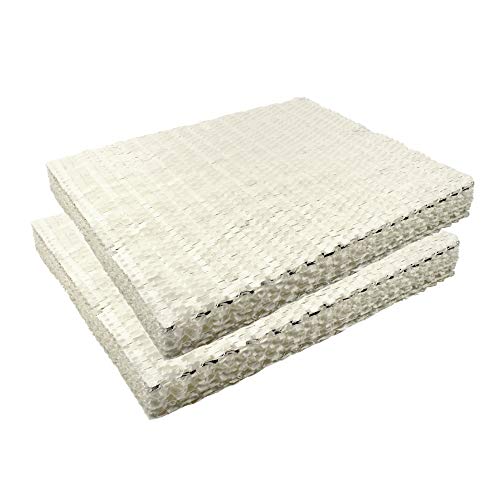 HQRP 2-Pack Wick Filter Compatible with Aprilaire 112, 136, 224, 225, 440, 445, 445A, 448 Humidifiers, Replacement for Aprilaire # 12