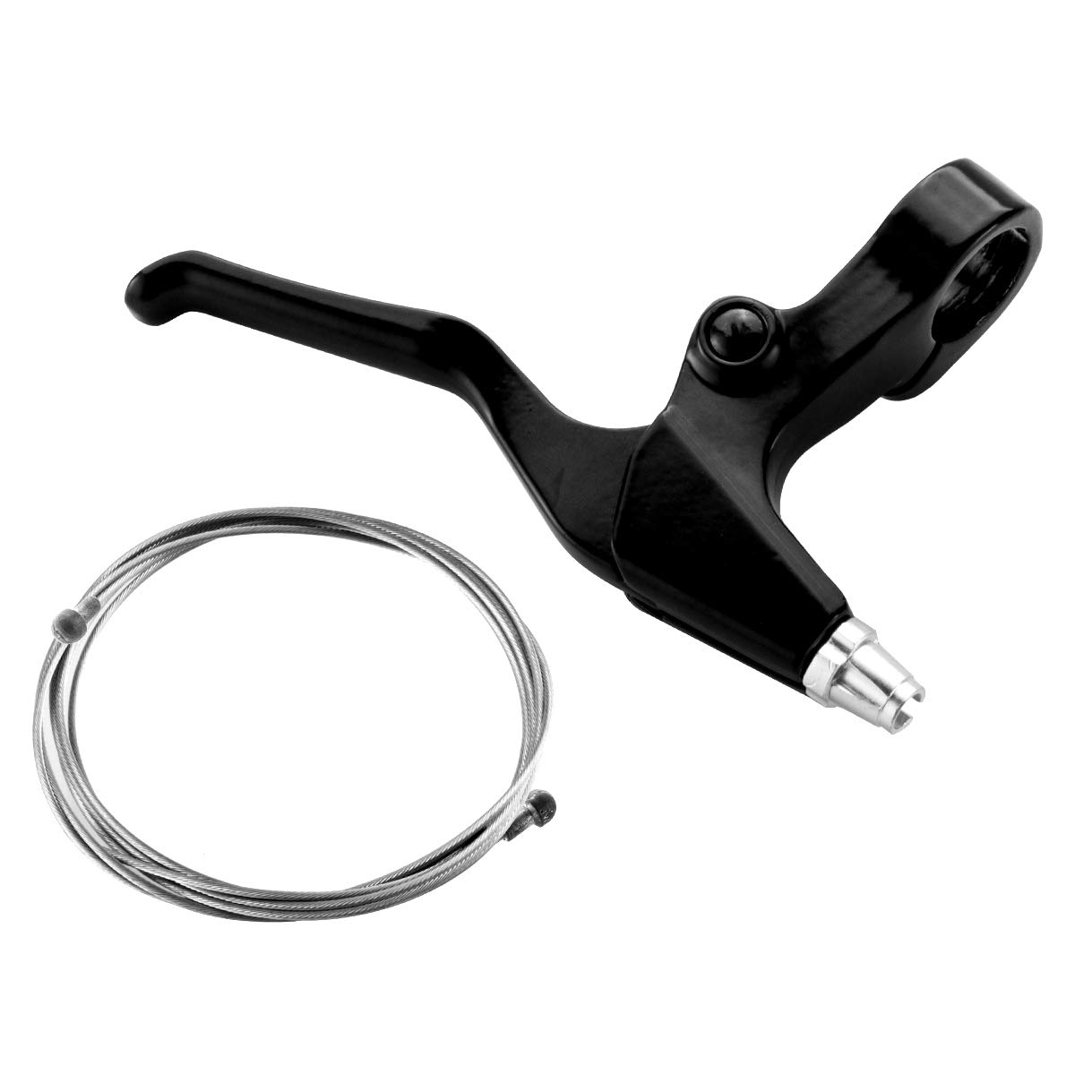 CNC V Brake Set, Bicycle Linear Pull V Brakes for Front/Rear Wheel,V Brake with Lever and Cable, Long Arm 110mm, Blue Black