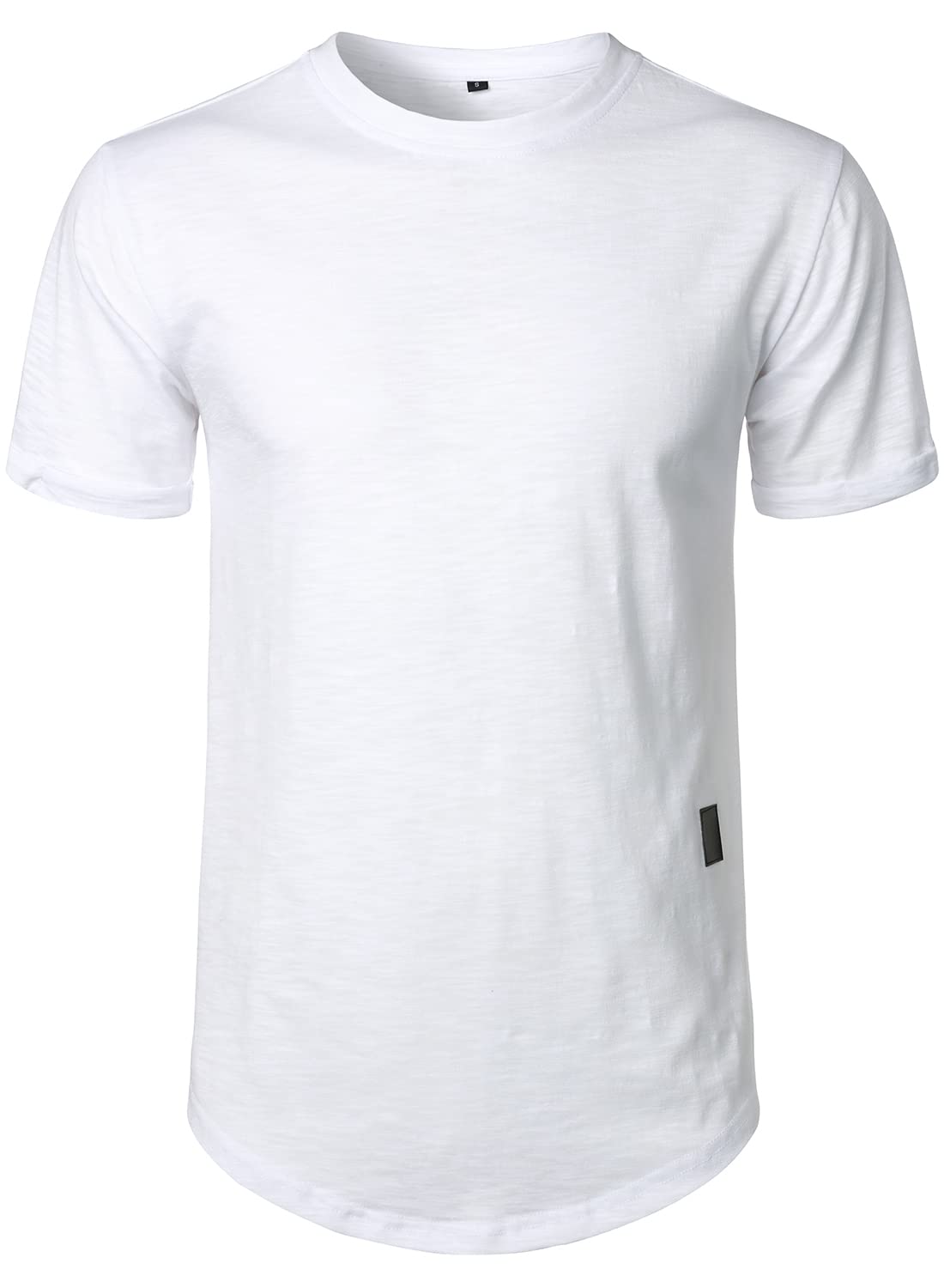 FANARCHER Men’s T-Shirts Athletic Short Sleeve Tee Shirts Gym Workout Cotton Tops White