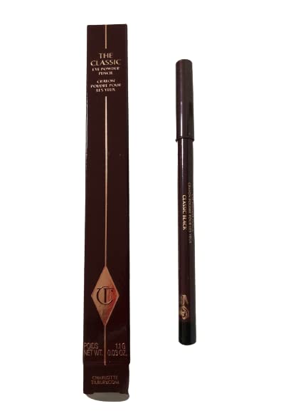 Charlotte Tilbury The Classic Eye Powder Pencil Shimmering Brown - soft medium brown with a wash of sparkle