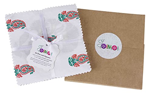 Print Precut 5-inch Cotton Fabric Quilting Squares Charm Pack DIY Patchwork Sewing Craft-