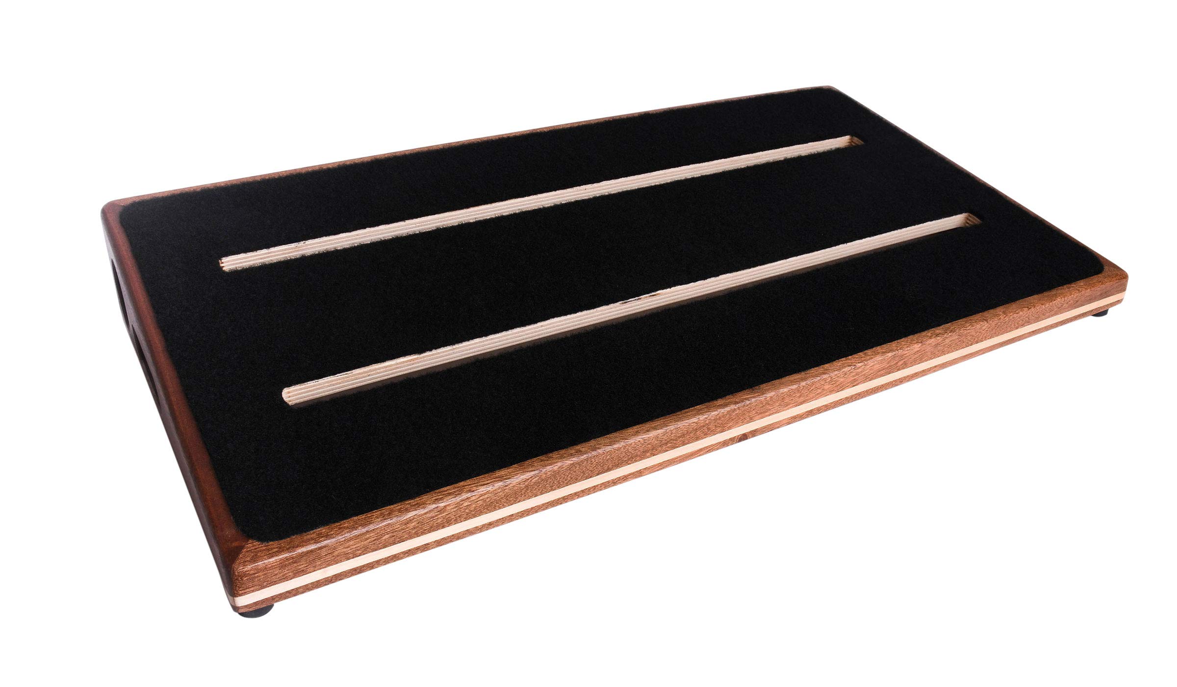 Ruach Foxy Lady 3 Large Hardwood Pedalboard for Guitar Effects Pedals (Gen 3)