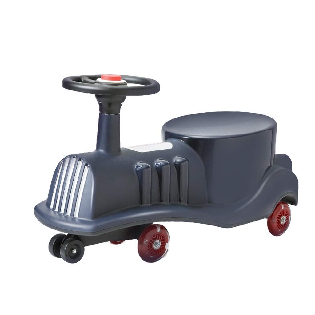 ygqtbc Kids Toys Girl and Boy Swinging Swing Car, Children Scooter Car for Children Over 1 Year Old Pedal Go Kart | Pedal Car | Ride On Toys for Boys (Color : B)