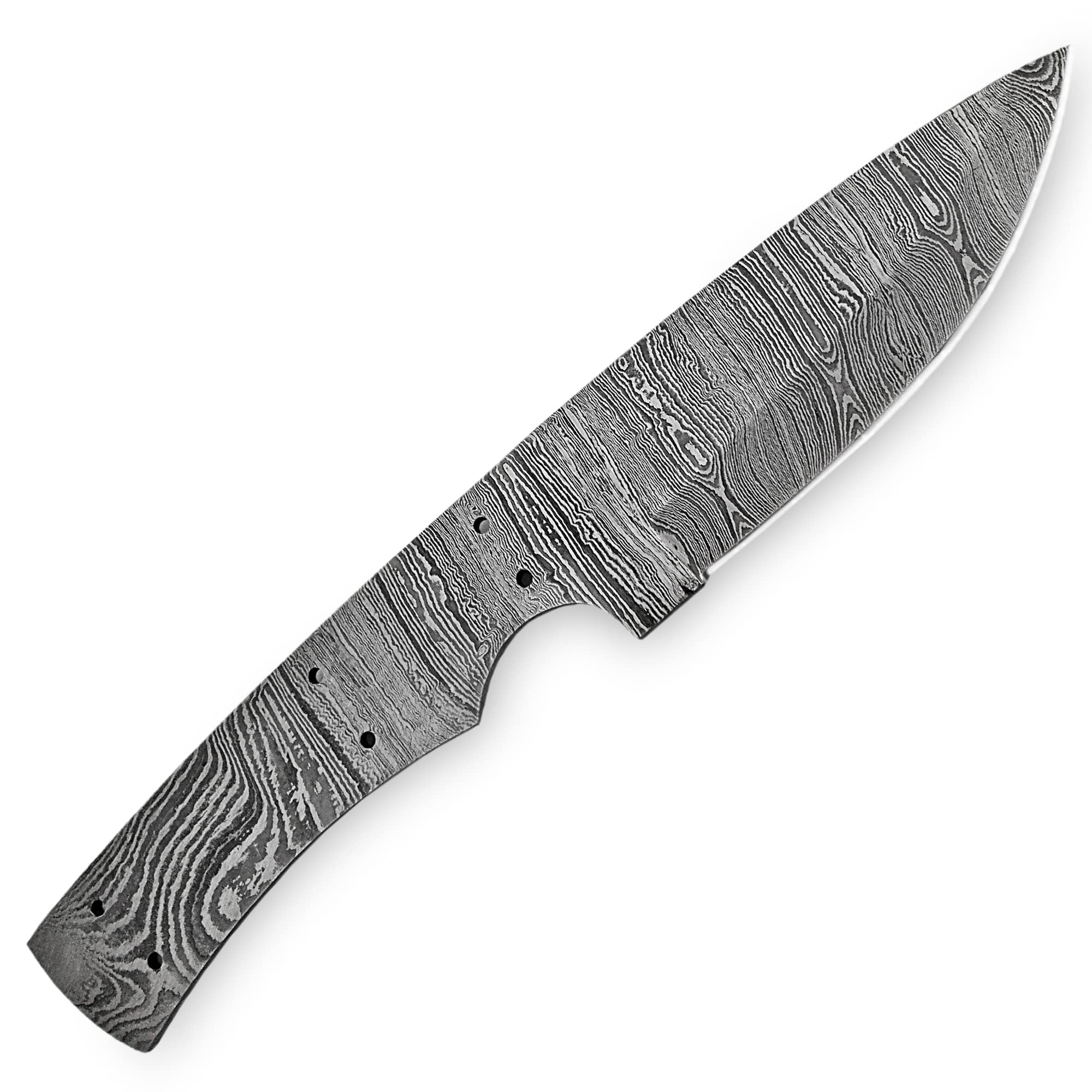 ColdLand Knives | Custom Handmade Damascus Steel Full Tang Blank Blade for Tracker Knife Making Supplies SB50