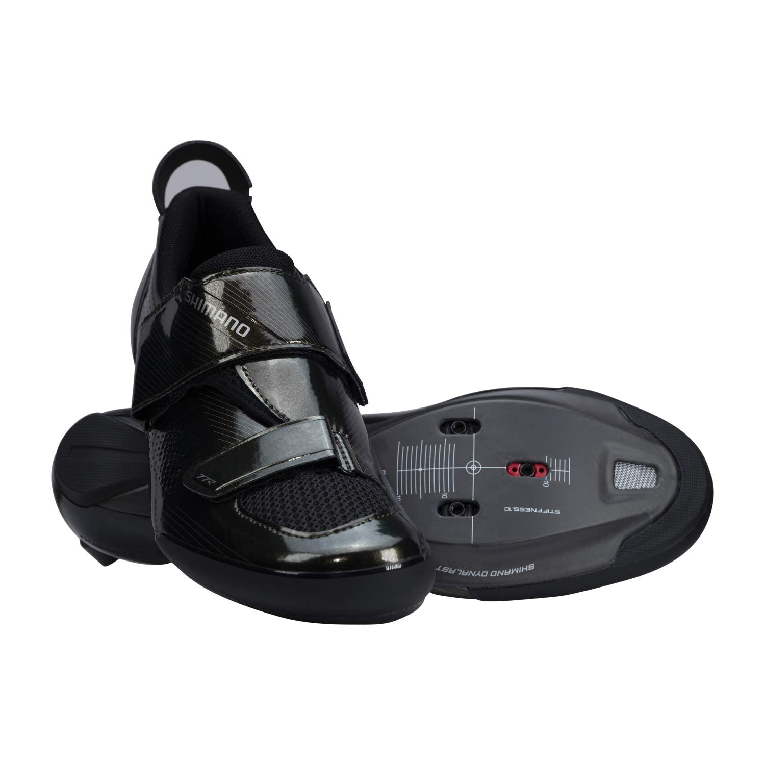 SHIMANO SH-TR901 Pro Triathlon Racing Shoe Dedicated to Speed and Efficiency, Black Pearl, 12-12.5 Men (EU 48)