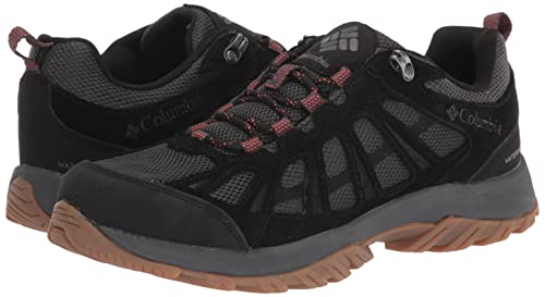Columbia Men's Redmond III Waterproof Hiking Shoe, Dark Grey/Black, 10.5 Wide