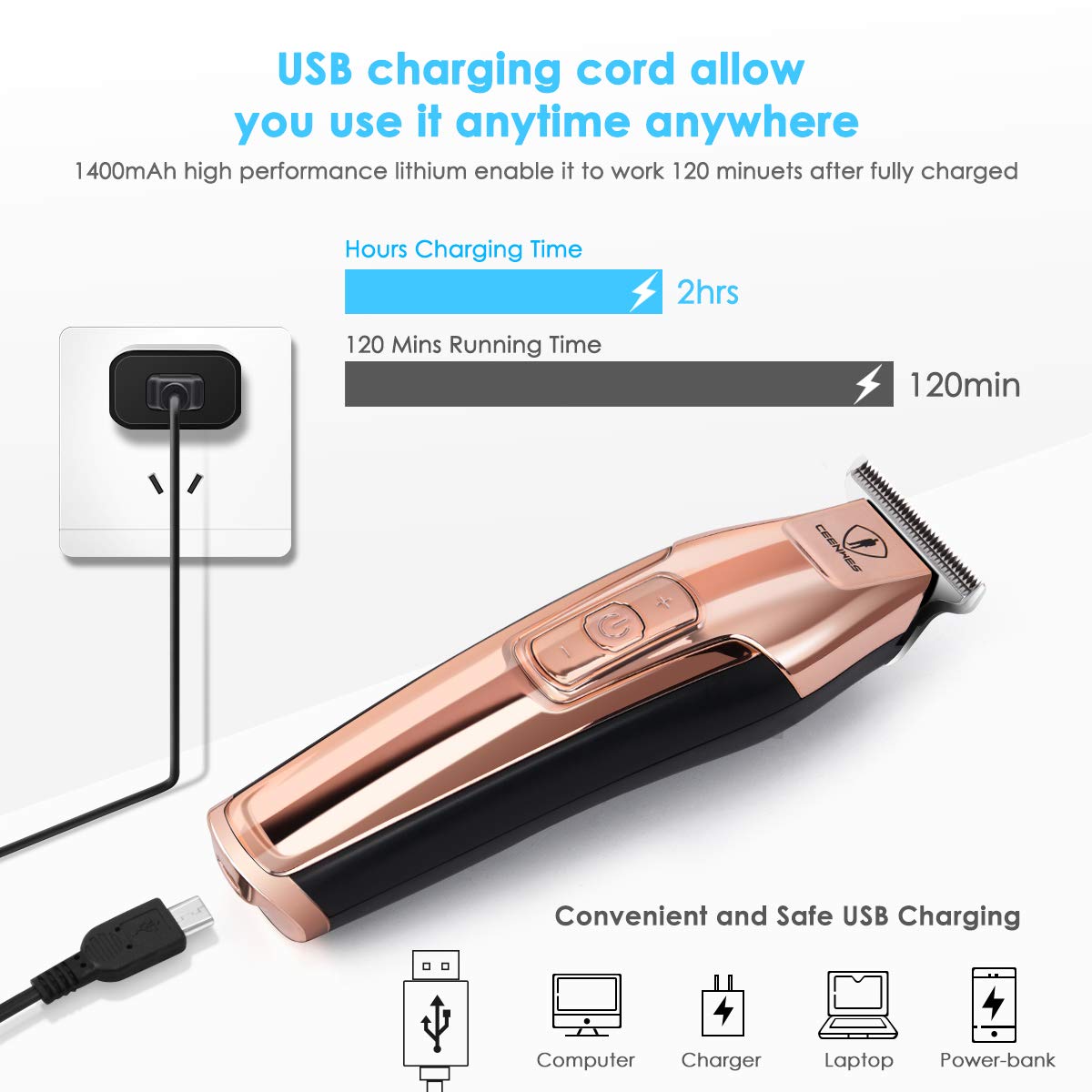 Ceenwes Electric Pro Li Outliner Hair Clippers