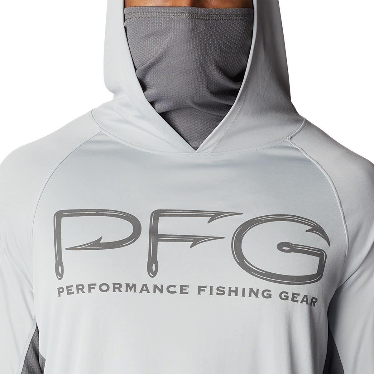 Columbia Men's Terminal Tackle Vent Hoodie, Cool Grey/City Grey, X-Large