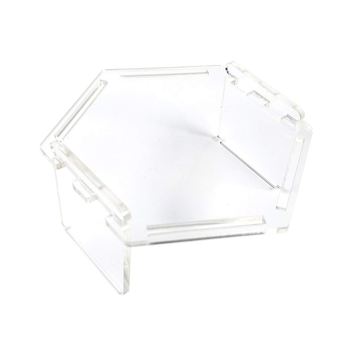 The Broken Token Fleet Stand - Twilight Imperium 4 Compatible Clear Acrylic Stands with Tabbed Feet and Slotted Tops