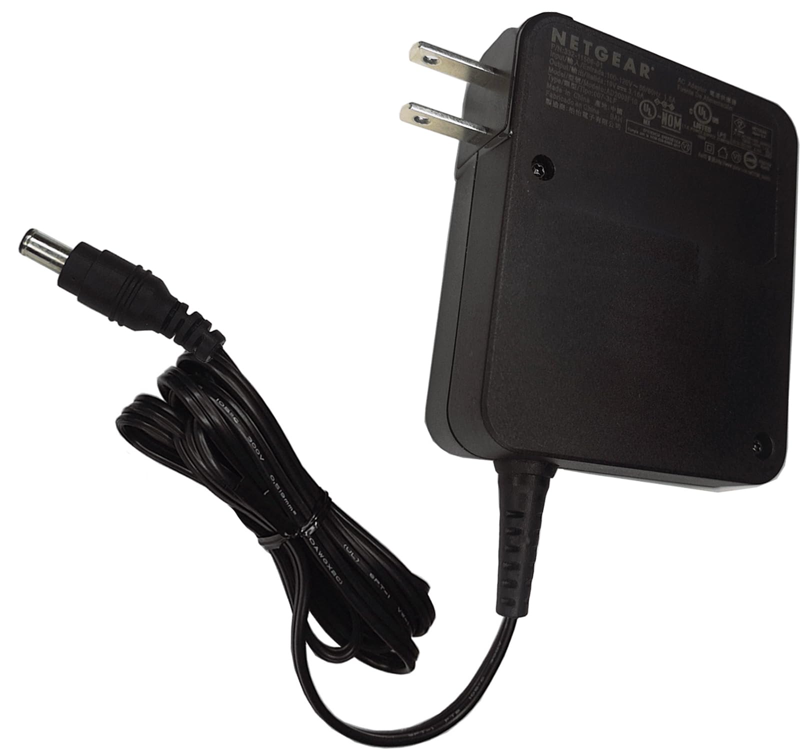 OEM UL Original 19V 3.16A AC/DC Adapter for Netgear CBR750 Orbi Cable Modem Router AX4200 CBR750-100NAS CBK752-100NAS CBK753-100NAS WiFi 6 DOCSIS 3.1 Mesh System 332-11475-01 60W Power Supply Charger