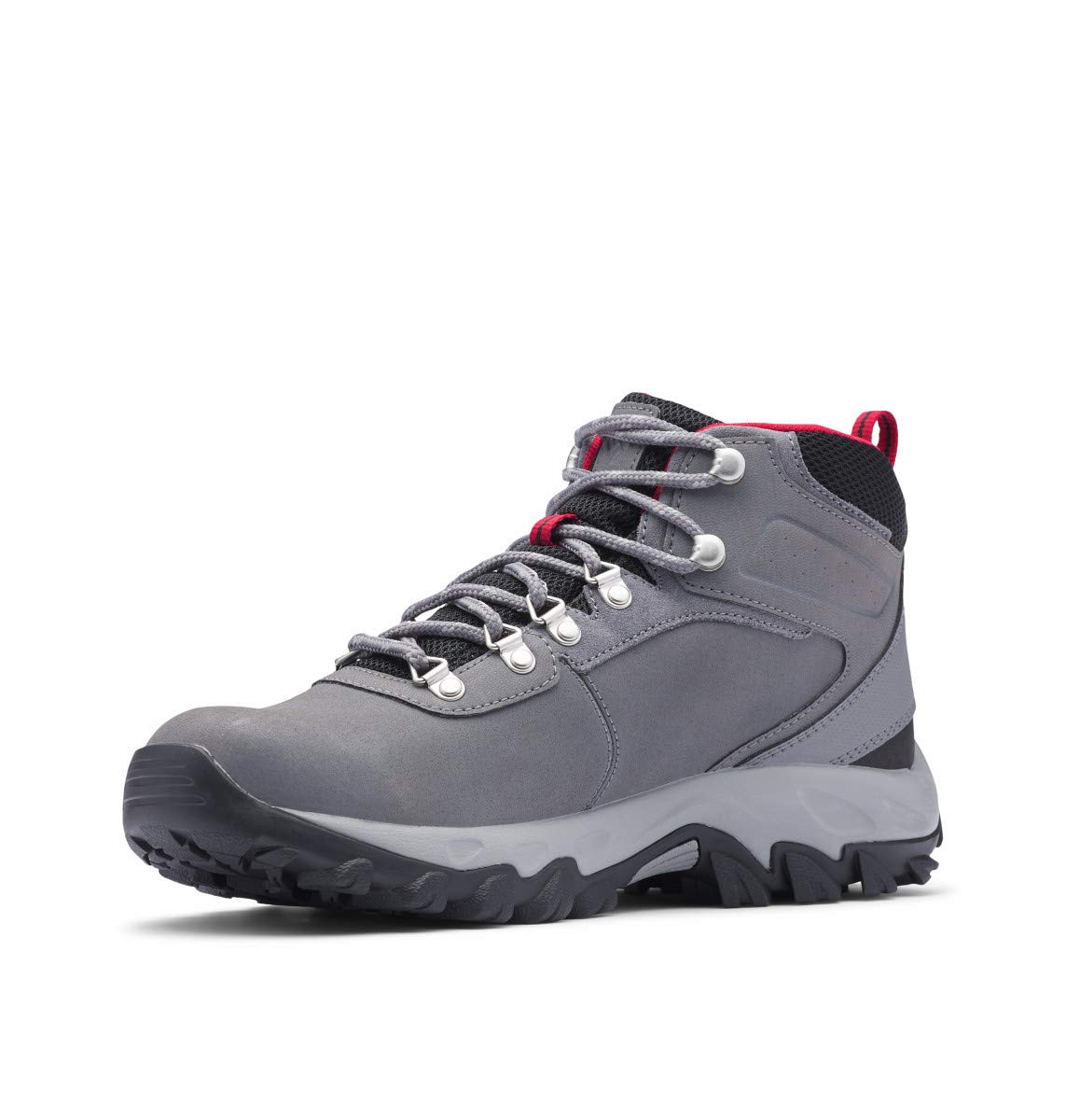 Columbia mens Newton Ridge Plus Ii Waterproof hiking boots, Ti Grey Steel/Rocket, 9 US